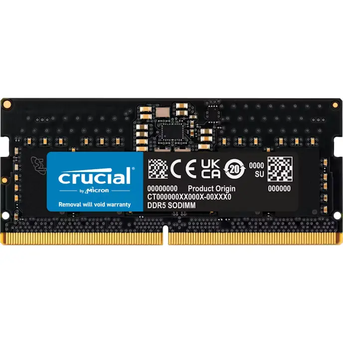 Memória Crucial So-Dimm 8gb DDR5 4800 Mhz - L. C. INFORMÁTICA